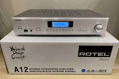 Стерео усилитель Rotel A12 silver