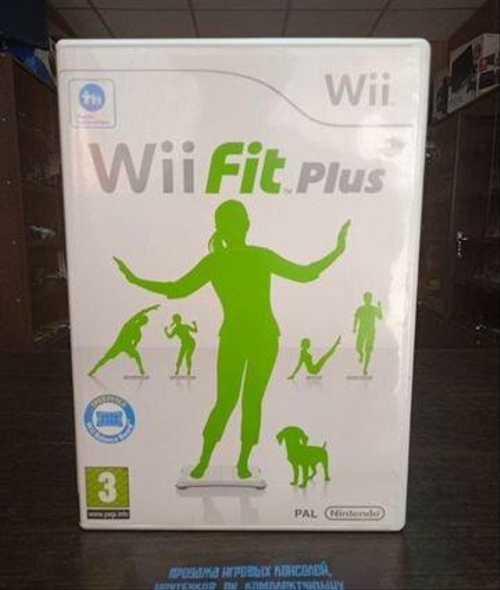 Wii Fit Plus. Диск для Nintendo Wii вии вий