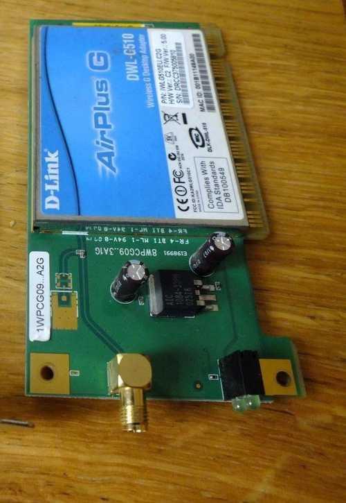 Контроллер Wi-Fi адаптер pci 54mB и Видеокарта AGP