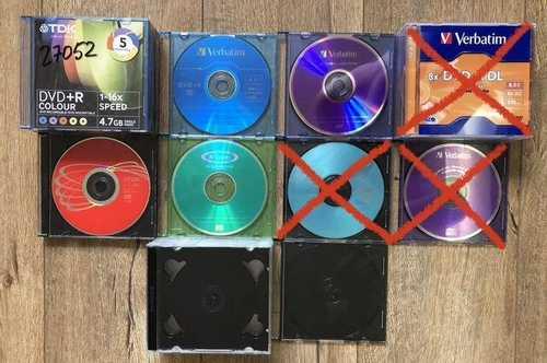 Болванки DVD+R, DVD-R, DVD-RW, DVD+RW