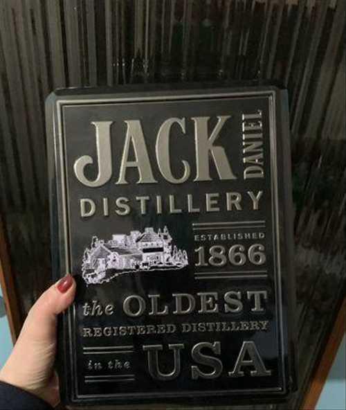Коробка из-под виски Jack Daniel