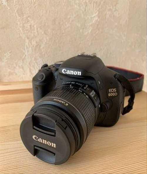 Зеркальный фотоаппарат Cаnоn 600d