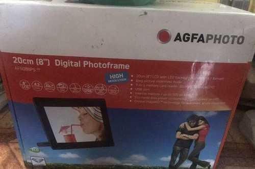 Цифровая фоторамка новая Agfa