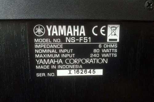 HI-FI аккустика Yamaha NS-F51