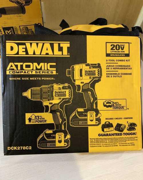 Набор шуруповертов Dewalt DCK278С2