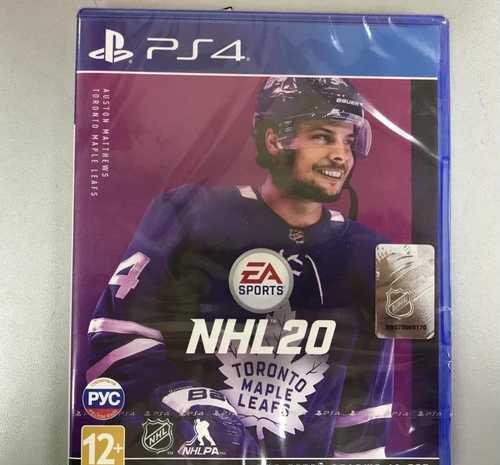 Игра для приставки Nhl 20, диск PS 4