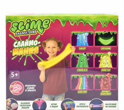 Slime Лаборатория Большой Набор 6в1 300гр