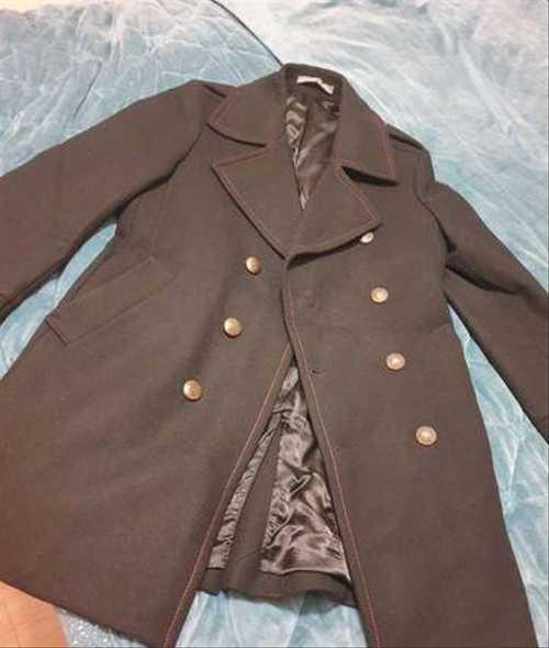 Пальто шинель мужское Zara