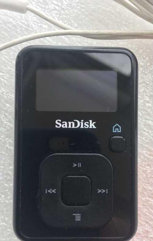 Классный мр3 плеер sandisk sansa clip 4GB