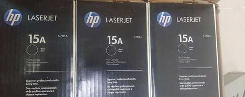 Картридж лазерный HP 15A (C7115A) черный