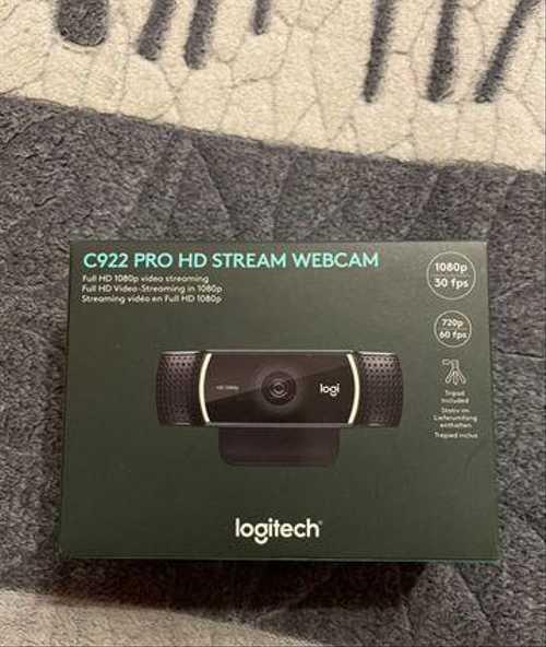 Веб-камера Logitech Pro HD Stream Webcam C922 (96
