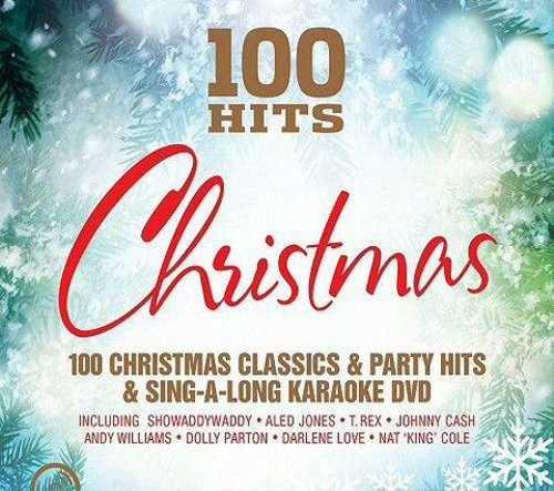 Сборник 100 Hits Christmas, 4CD+DVD Karaoke, UK