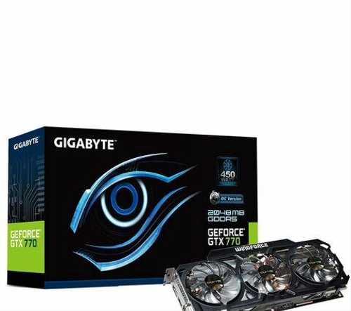 Видеокарта Gigabyte GTX 770 2gb