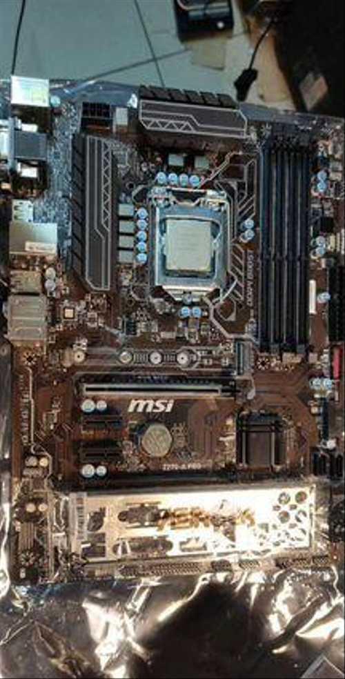 Материнская плата 1151 MSI Z270 6 pci-e