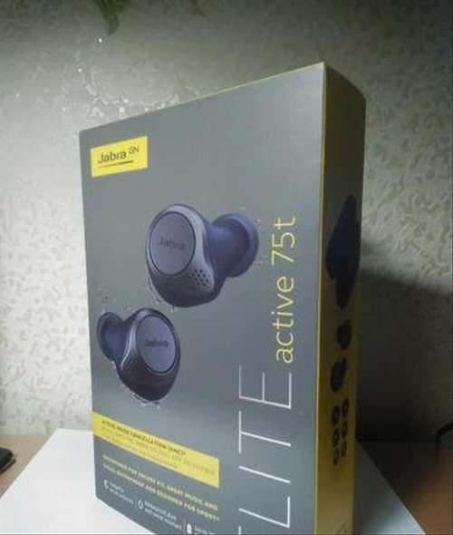 Беспроводные наушники Jabra Elite Active 75t