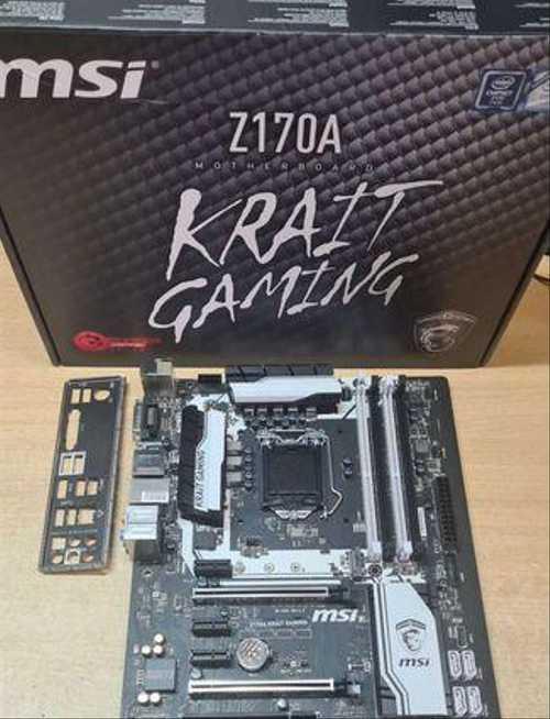 Материнская плата msi z170 krait gaming