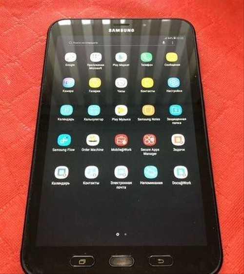 Влагозащищенный Samsung Tab Active 2