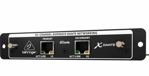 Behringer X-dante - карта расширения Dante для X32