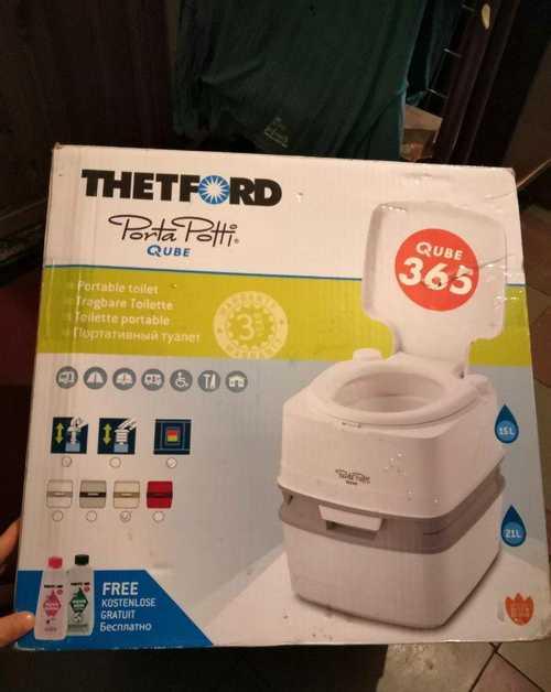 Мини туалет thetford porta potti qube 365