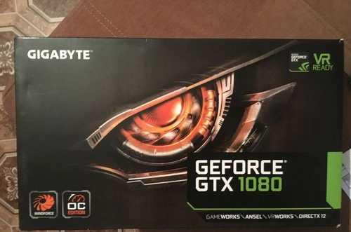 Видеокарта Gigabyte Geforce Gtx 1080 8gb