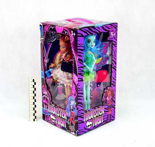 Куклы Monster High с крыльями 4шт в 1 коробке 2вид