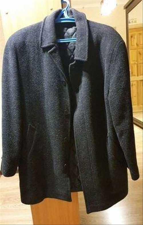 Мужское шерстяное пальто Van Cliff 56р-р