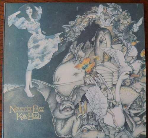Kate Bush Never For Ever vinyl LP