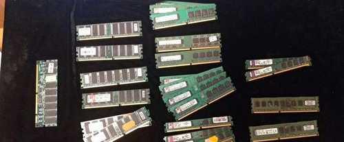 Оперативная память Kingston DDR3 DDR2 DDR 400