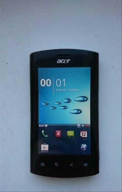Смартфон Acer S120 liquid metal