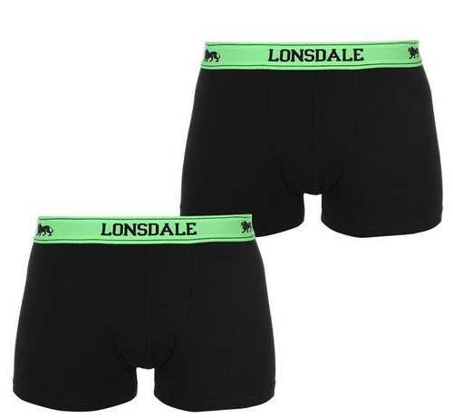Новые фирменные боксеры Lonsdale 2 Pack(р-р 58-60)
