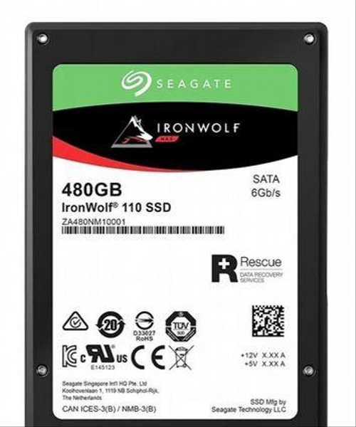 SSD Seagate IronWolf 110 480GB, ZA480NM10011