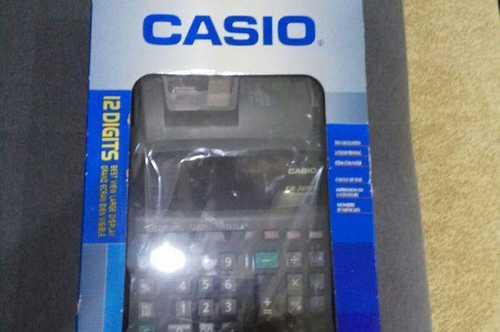 Калькулятор печатающий casio FR-2650T-GYB-W