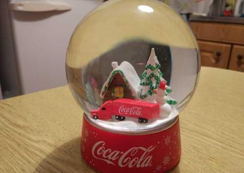 Снежный шар и коллекция кока-кола зима 2016-2017