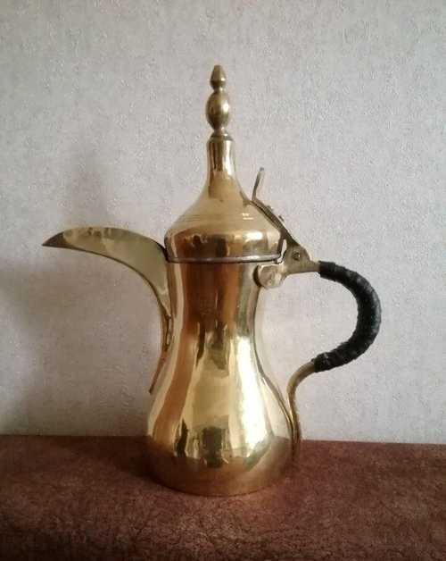 Кофейник латунь арабский