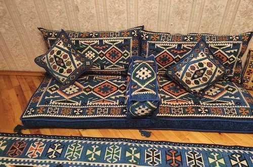 Ковер килим тапчан безворса подушки восточные