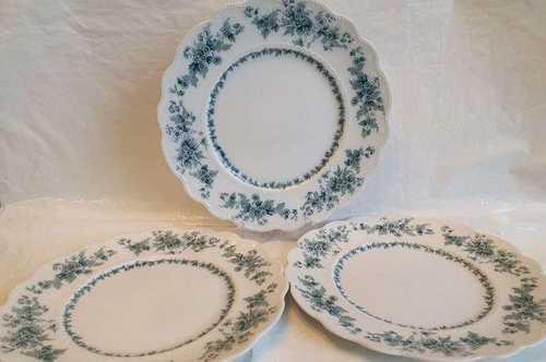 3 старинные тарелки Grindley Англия