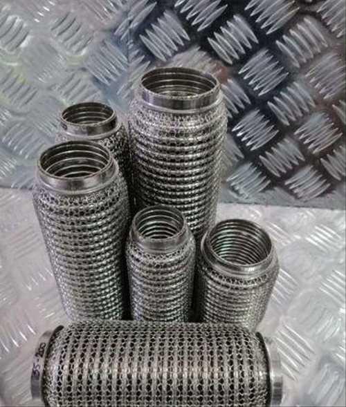 Гофра для глушителя 60-230 (кольчуга) Wire Mesh