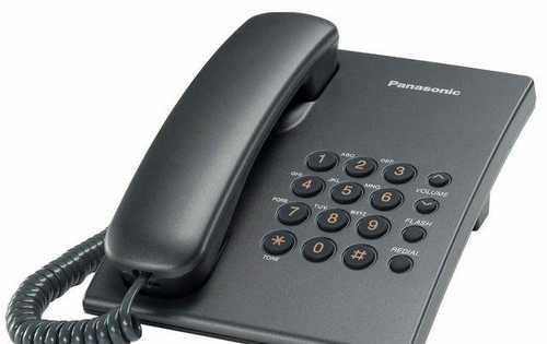 Телефон проводной Panasonic KX-TS2350RUB