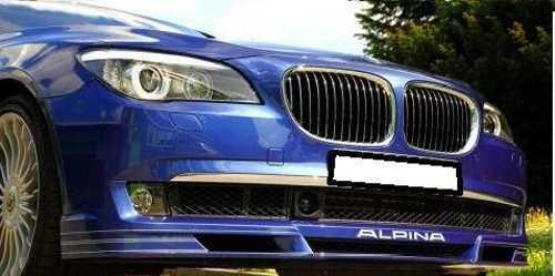 BMW 7 F01. Накладка на пер. бампер Alpina