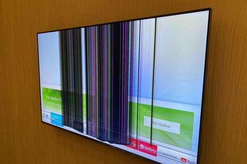 Телевизор Samsung qe-49q6fna 49 дюймов на запчасти