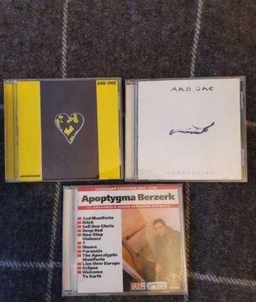 AND ONE 2 CD и Apoptygma Berzerk MP3