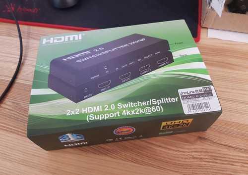 Unnlink hdmi 2.0 Разветвитель, сплитер