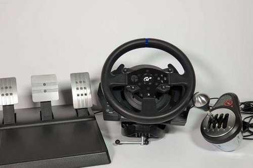 Игровой руль Thrustmaster t300 + TH8A