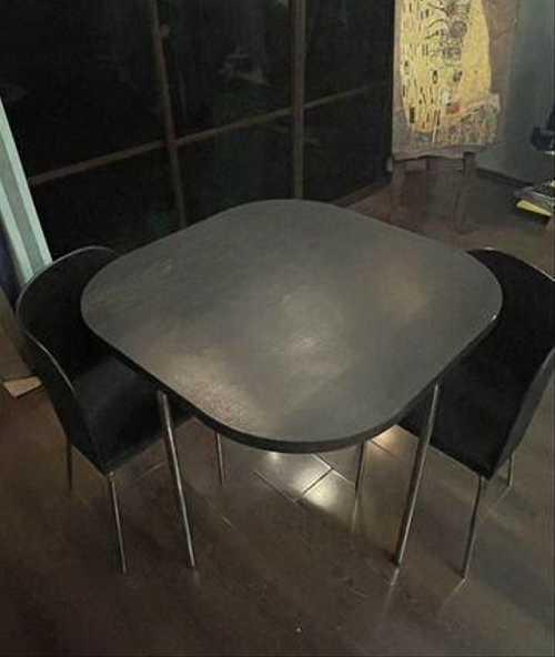 Кухонный стол и 2 стула IKEA fusion
