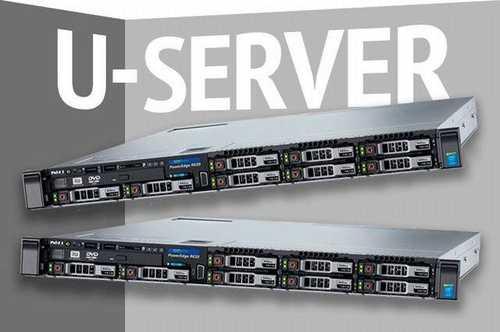 Сервер Dell R630 8SFF 2x2680v4 128Gb H730 2x750W