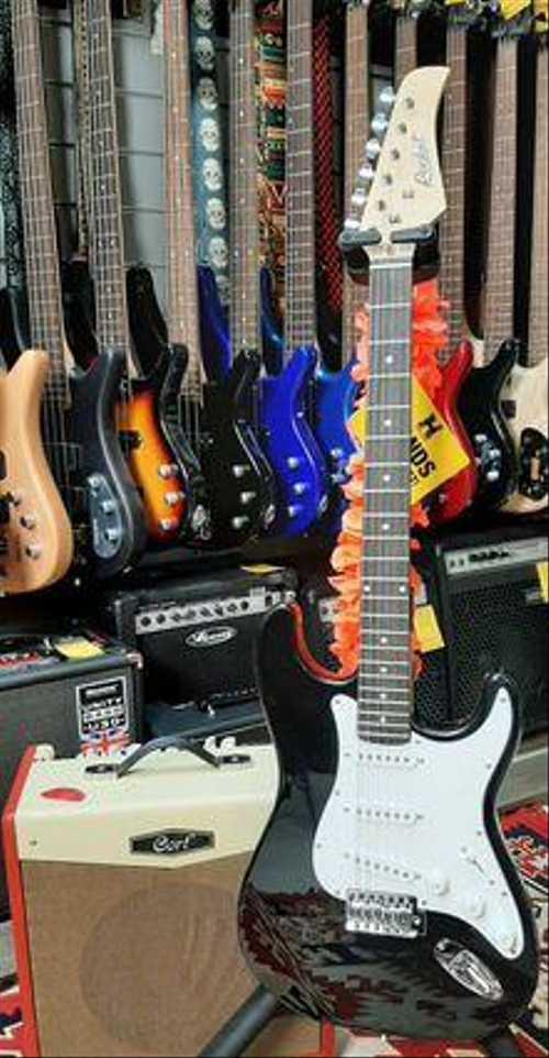 Электрогитара rocket ST-01 BK, Stratocaster