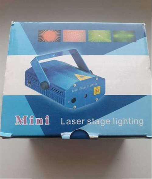 Mini laser stage lighting