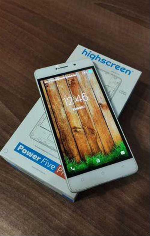 Higscreen power five pro смартфон
