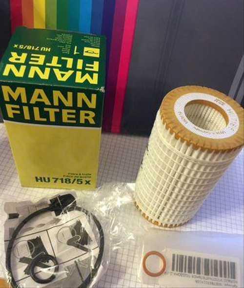 Фильтр масляный mann-filter HU 718/5 X