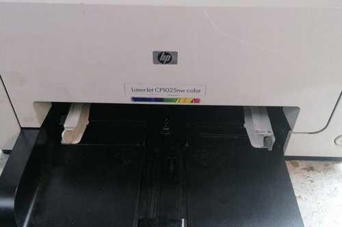 Принтер Hp cp1025nw color по запчастям